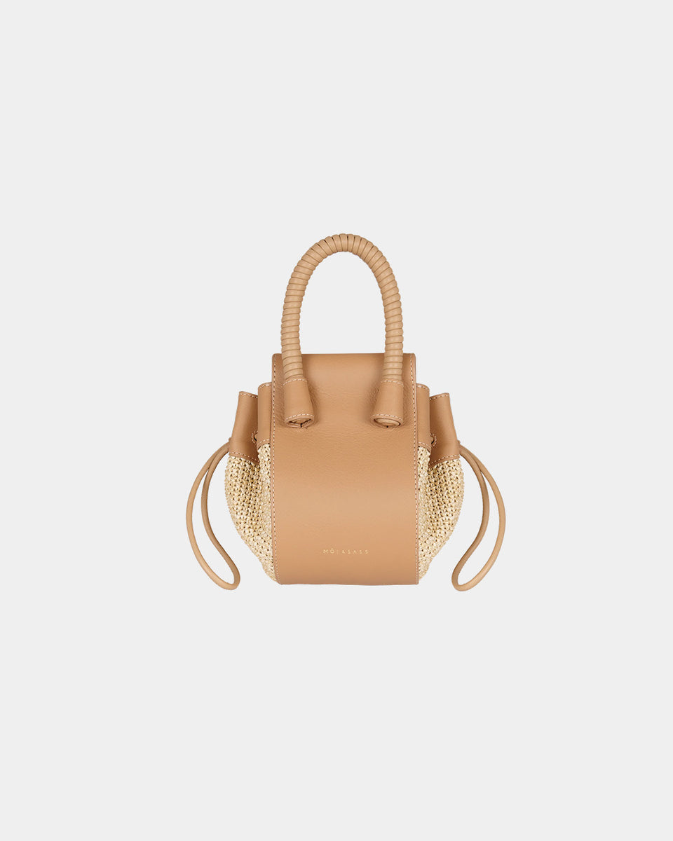 BUBBLE RAFFIA CAPPUCCINO - MŌI & SASS – Kapura